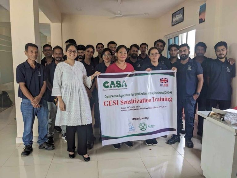 GESI Sensitization training – MADE Nepal